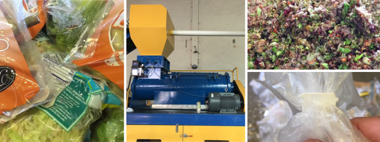 Food Waste Depackaging Machine | Shredding & Dewatering
